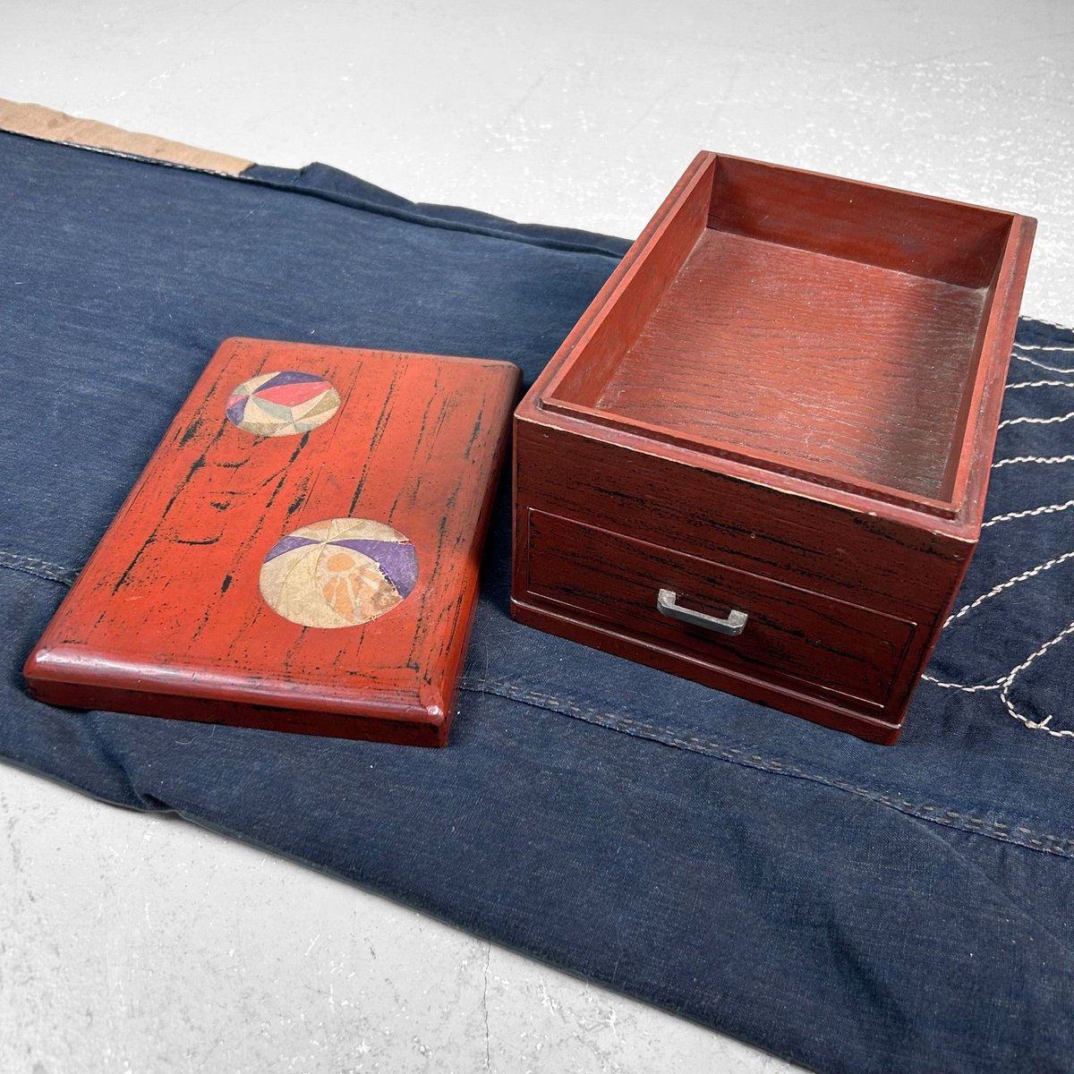Vintage Japanese Writing Box, 1950s for sale at Pamono