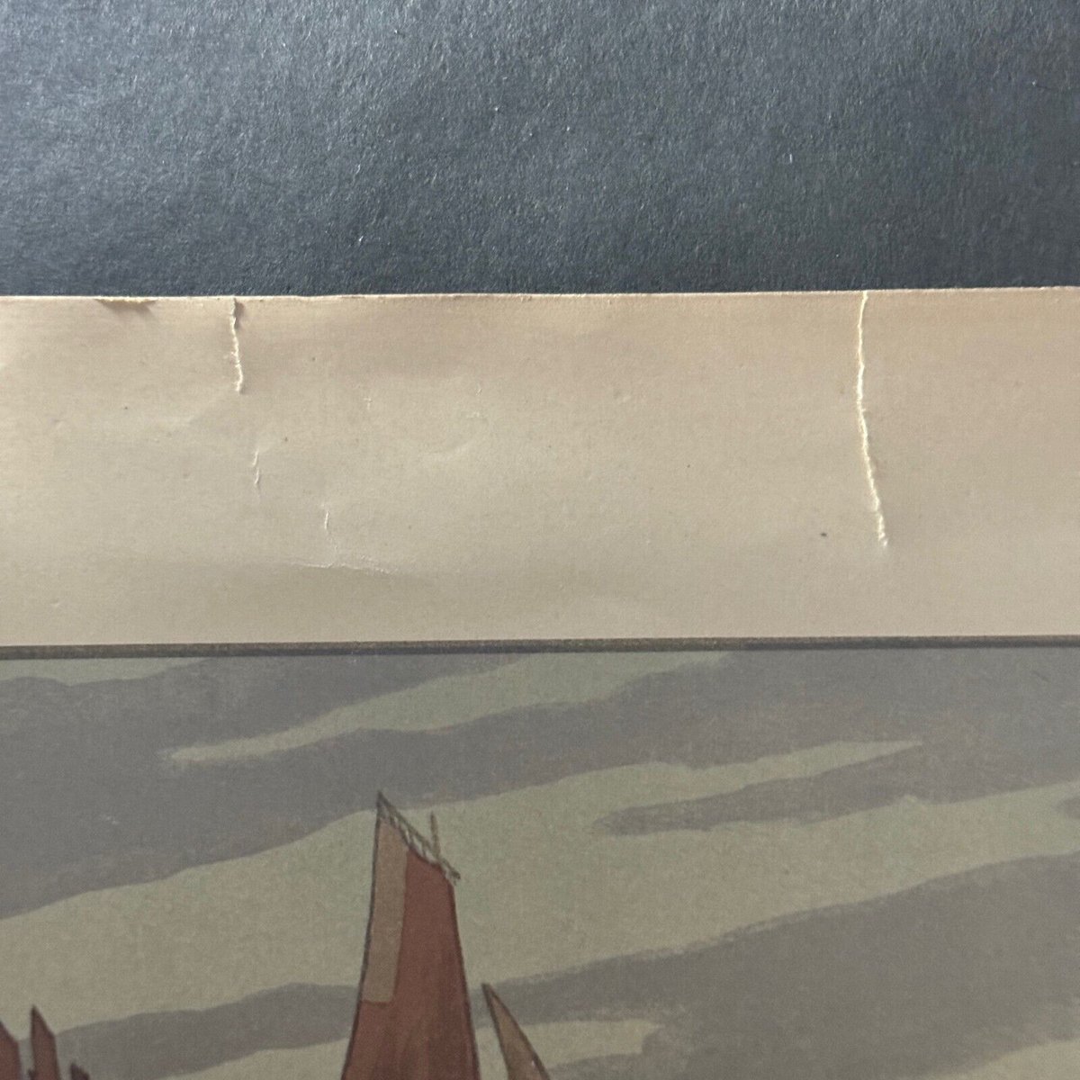 Henri Rivière, Au Vent de Noroît: Les Mousses, Lithograph for sale at Pamono