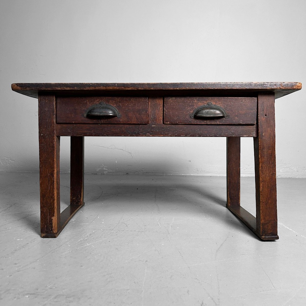 Vintage Low Japanese Writing Table, 1920s for sale at Pamono
