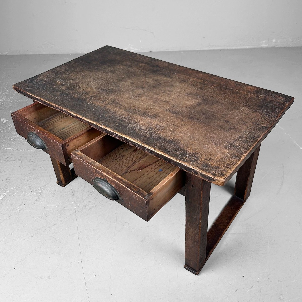 Vintage Low Japanese Writing Table, 1920s for sale at Pamono