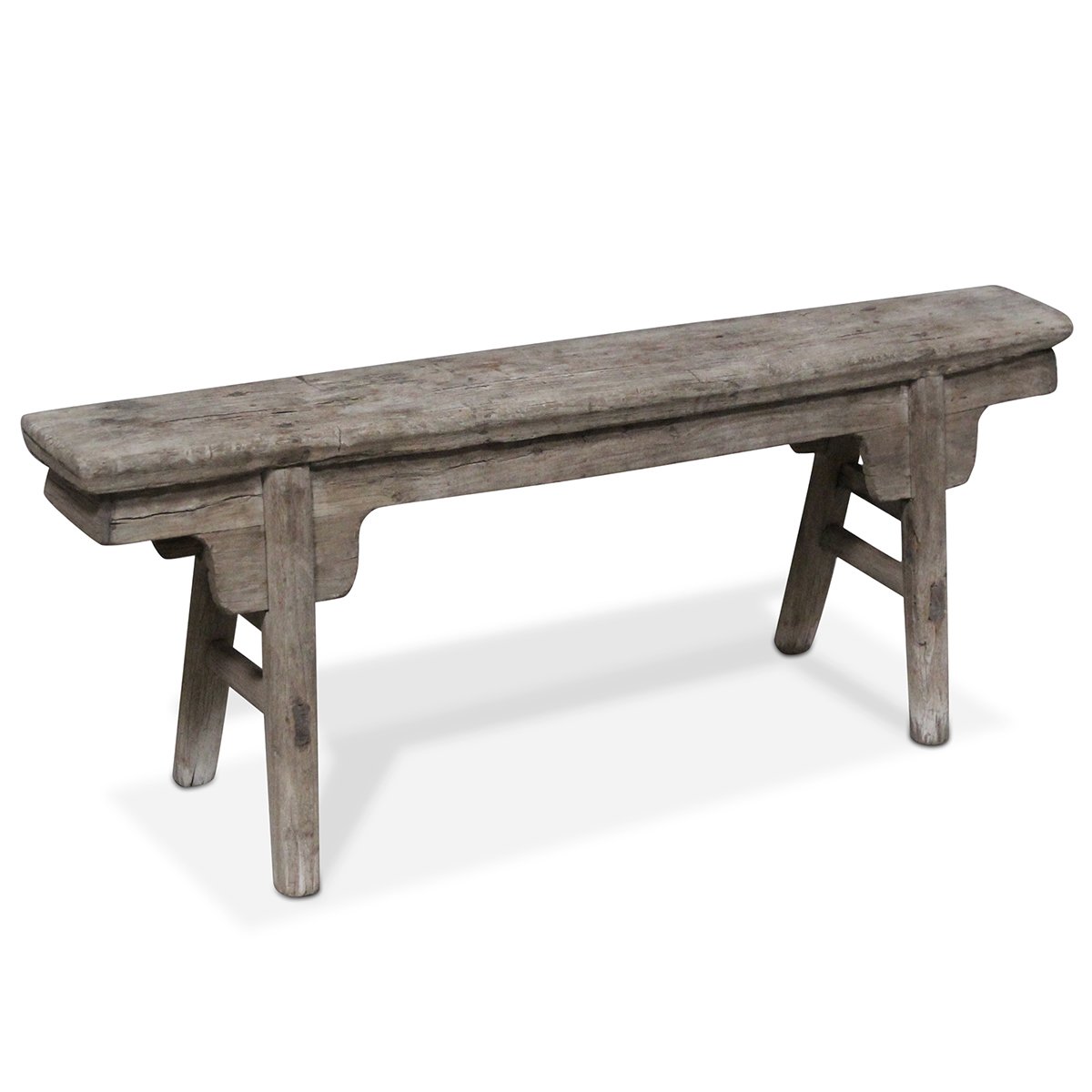 Antique Elm Bench, 1800s for sale at Pamono