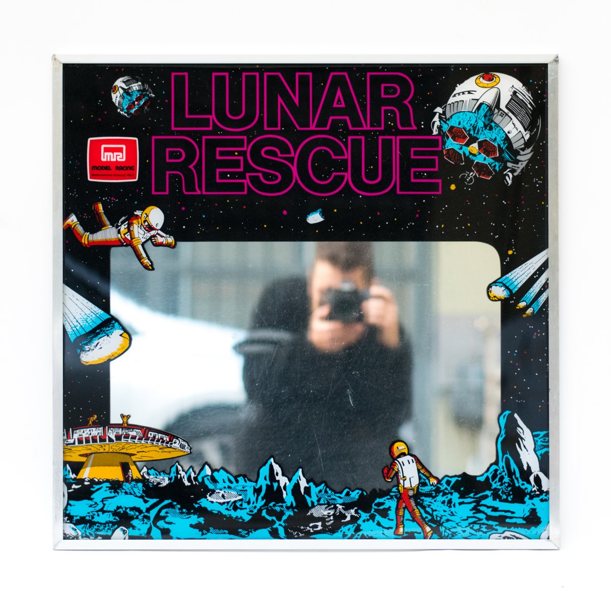 Vintage Arcade Frame Mirror, 1960s for sale at Pamono