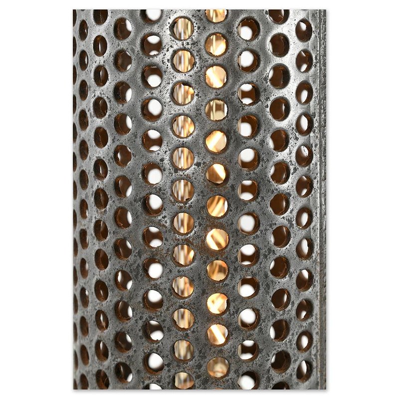 Perforated Shell Casings Transformed Into Lamps, Set of 2 for sale at ...