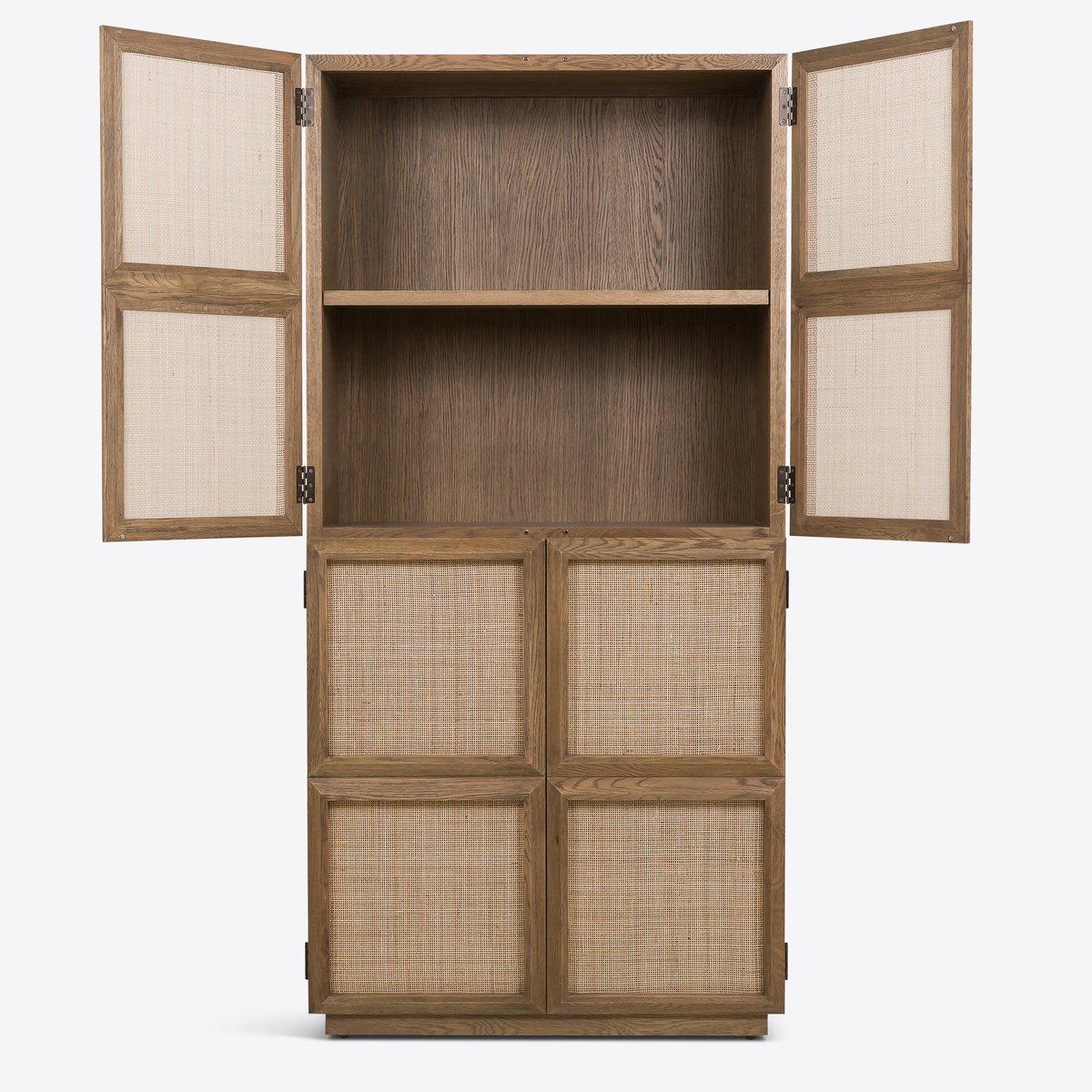 Savannah Tall Rattan Cabinet from Pure White Lines for sale at Pamono