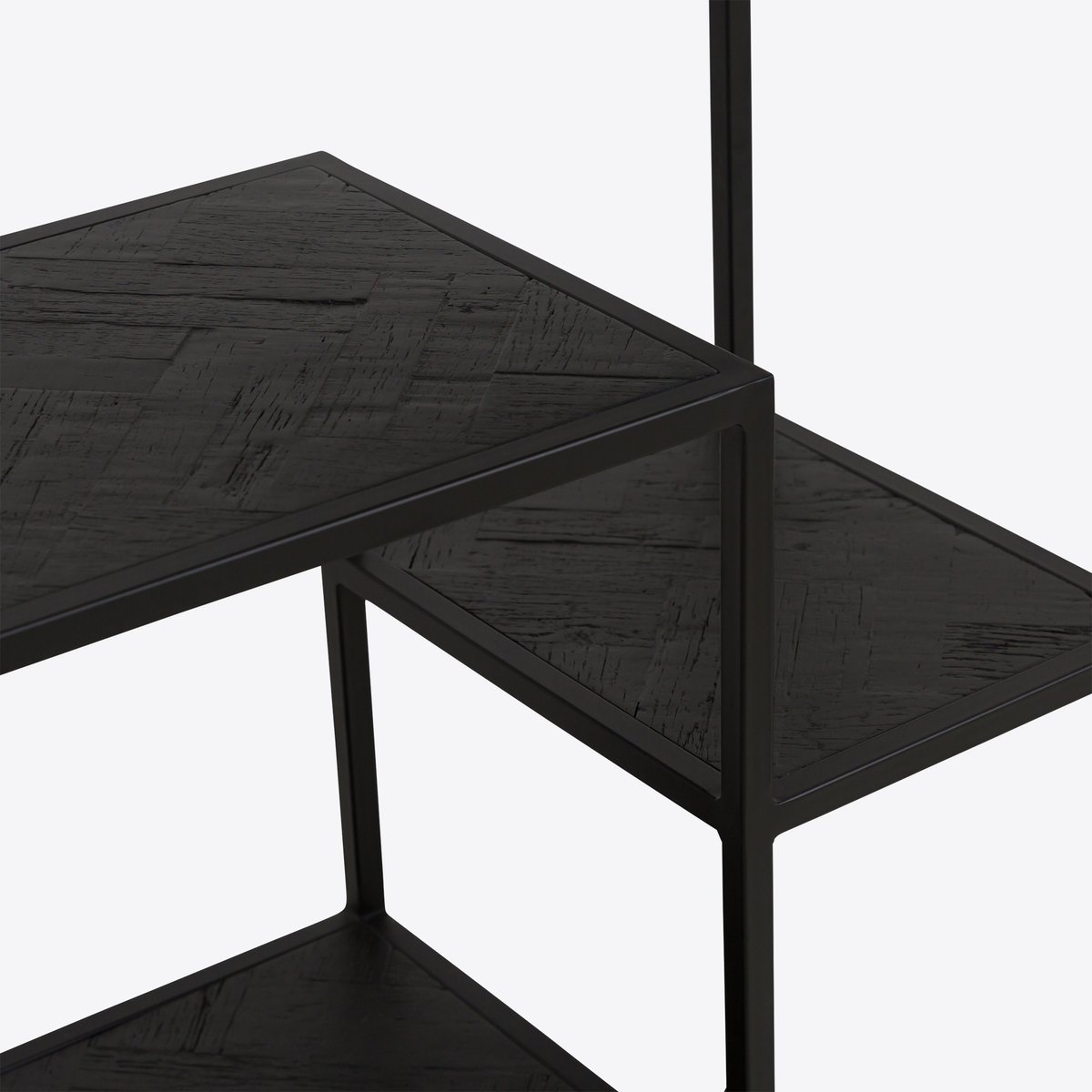 York Ebonised Oak Shelf from Pure White Lines for sale at Pamono