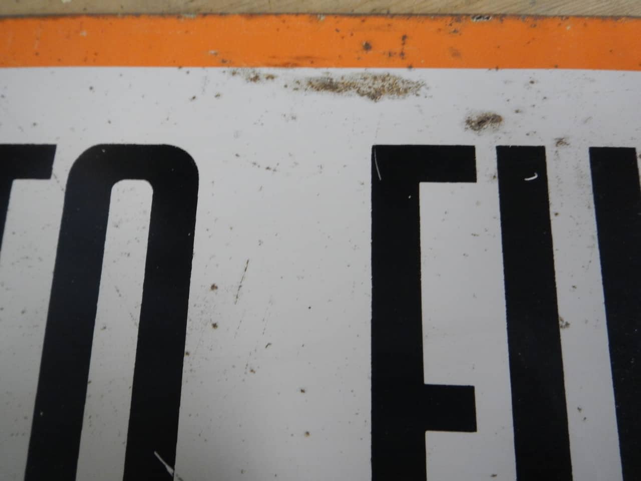 No Smoking Sign, 1960 for sale at Pamono