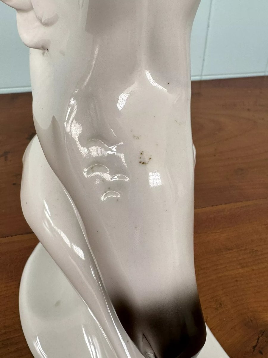 Decorative Seagull Statue in Porcelain from Royal Dux, Former ...