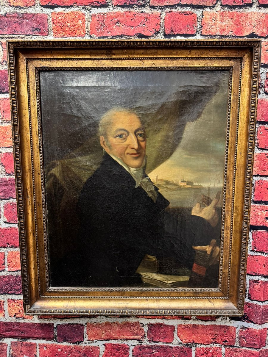 Christian Lorentzen, Portrait of Gentleman, 1812, Oil on Canvas for ...