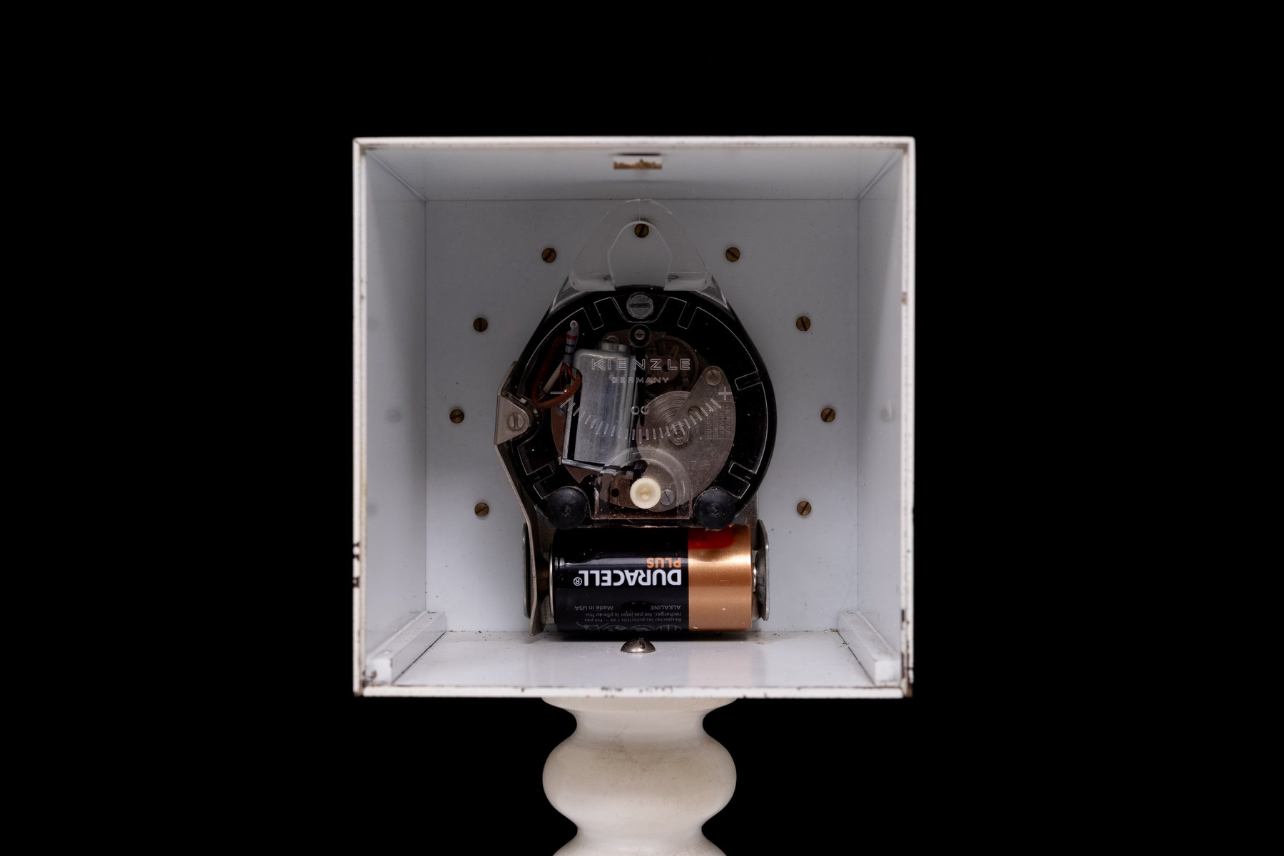 Square Atlanta Electric Table Clock from Kienzle International, Germany ...