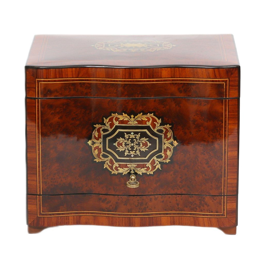 19th Century Napoleon III Carriage Bar in Marquetry Technique for sale ...