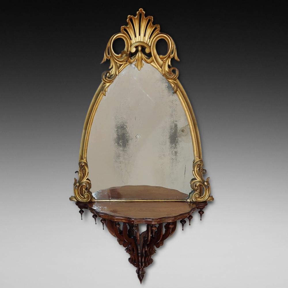Victorian Giltwood Pier Glass Mirror for sale at Pamono