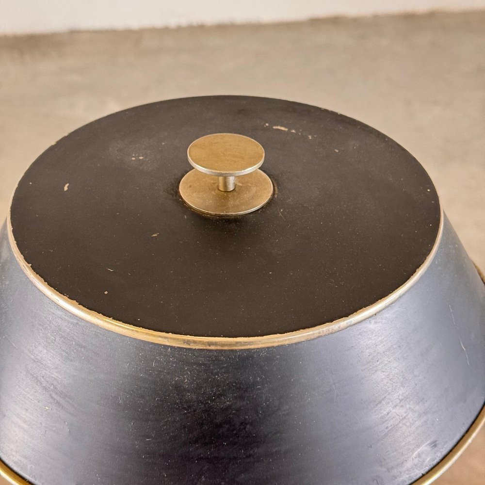 Swedish Grace Art Deco Table Lamp attributed to Erik Tidstrand for NK ...