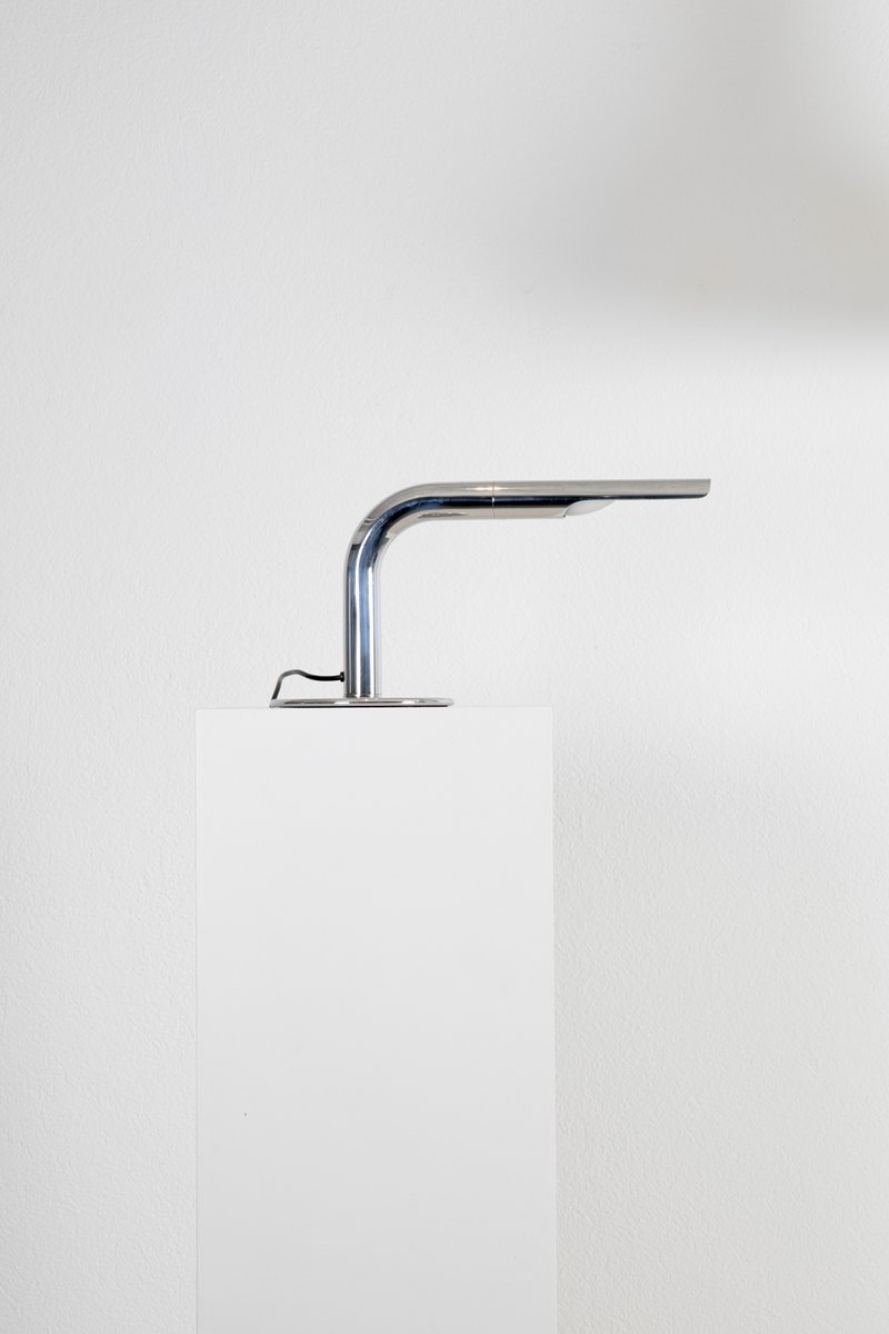 Vintage Metallic Lamp for sale at Pamono