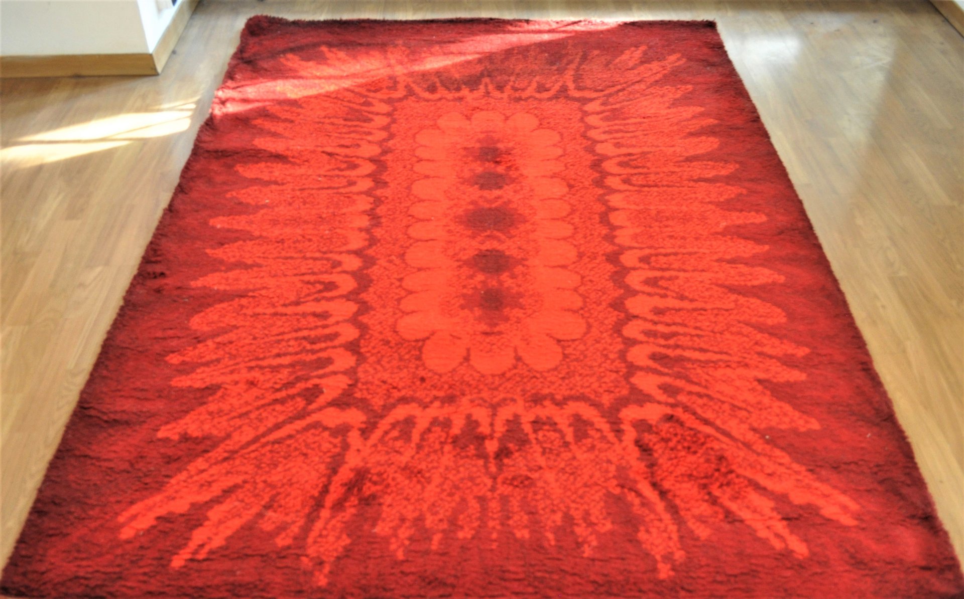 Vintage Wool Rug, 1970s for sale at Pamono