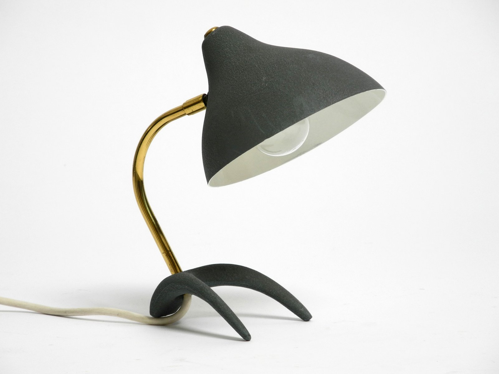 Small Mid-Century Modern Crows Foot Table Lamp by Karl Heinz Kinsky for ...