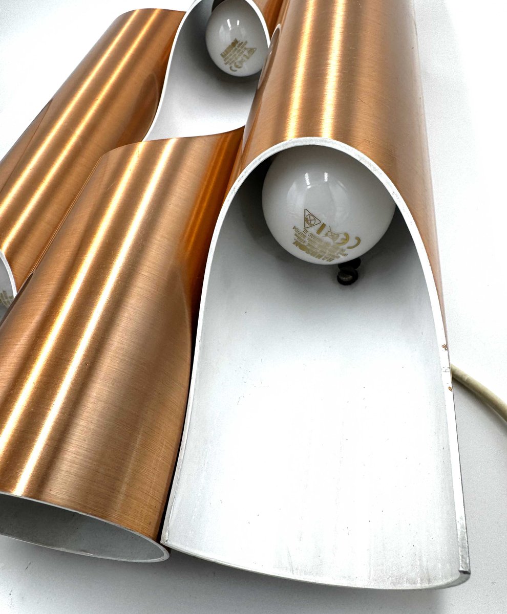 Three-Light Fuga Wall Lamp Model C-1639/40 by Maija Liisa Komulainen ...