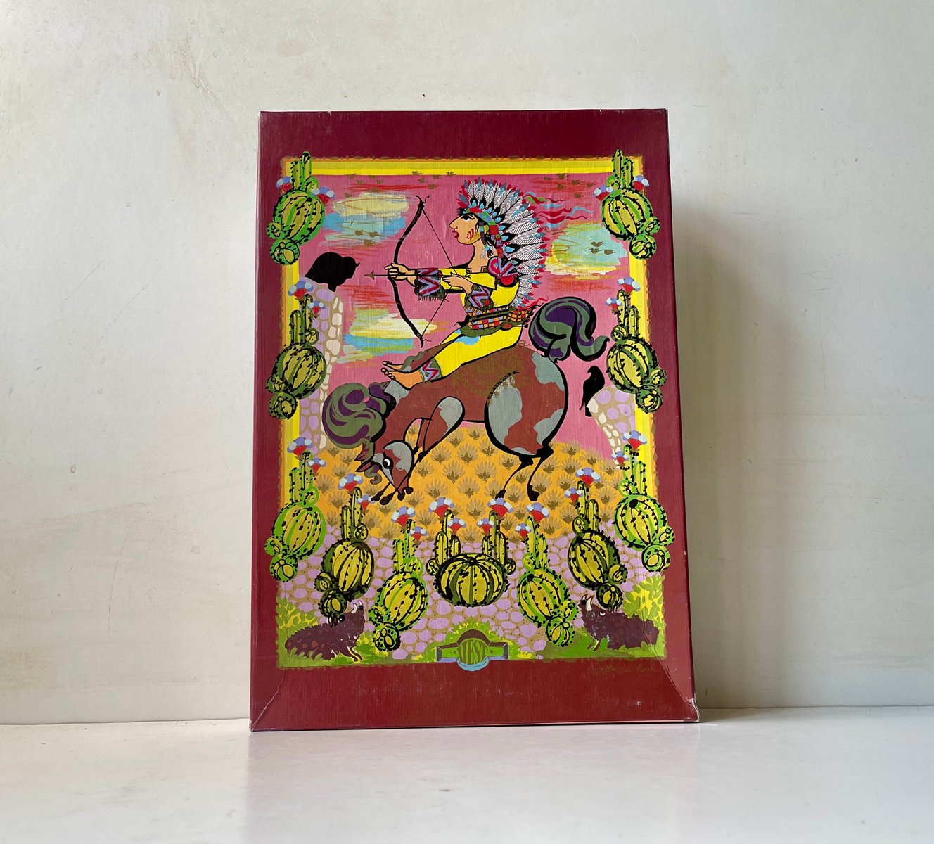 Indian Puzzle by Bjørn Wiinblad for Irma, 1970s for sale at Pamono