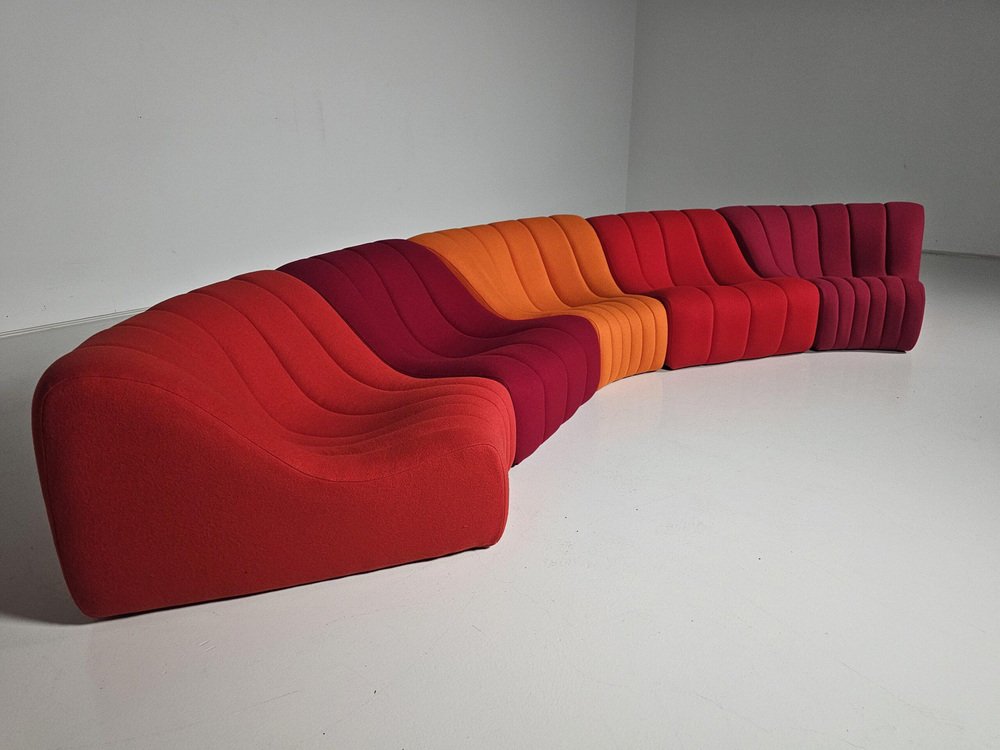 Chromatic Modular Multi-Color Sofa attributed to Kwok Hoi Chan for ...