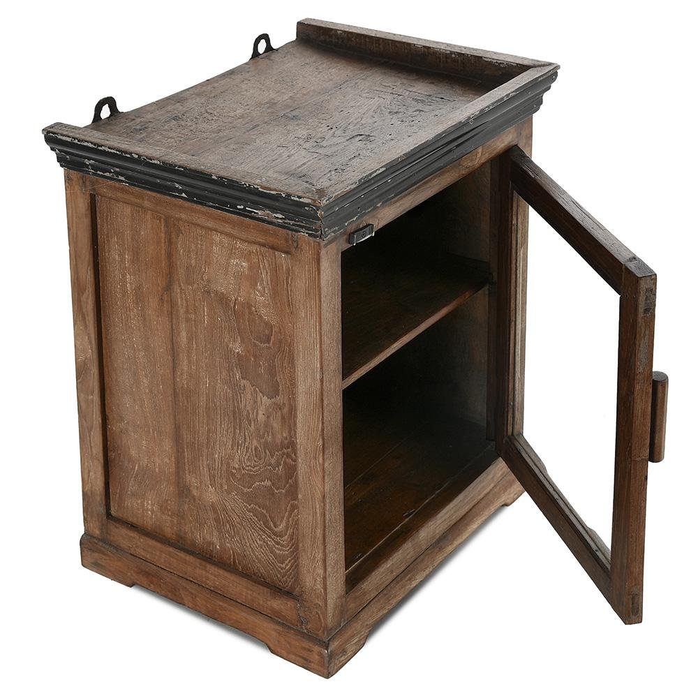 Wooden Mounted or Freestanding Display Case for sale at Pamono