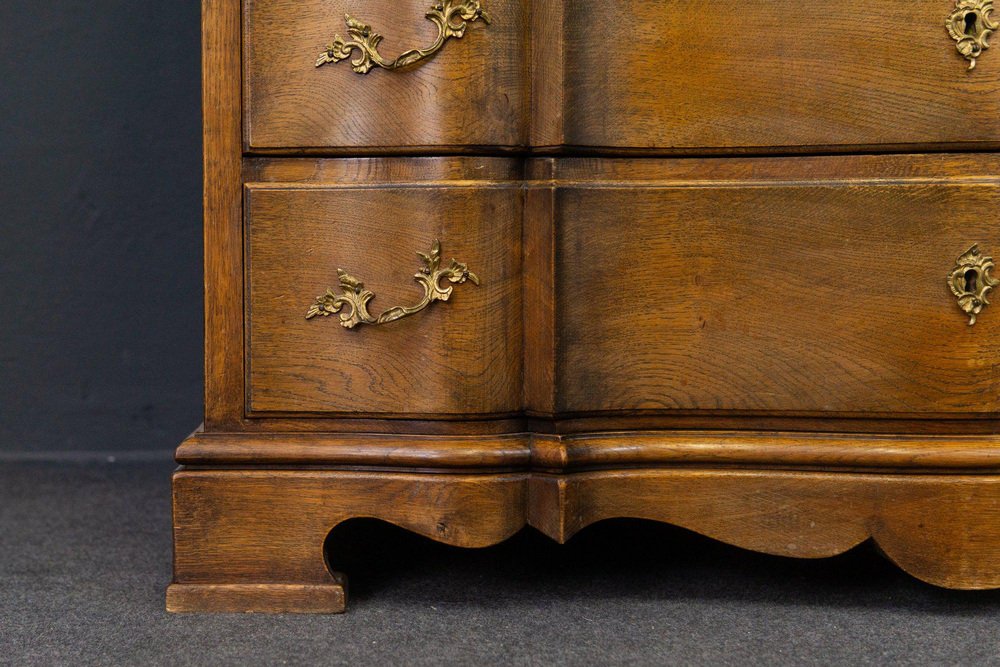 Mid-Century Baroque Style Slanted Flap Secretary for sale at Pamono