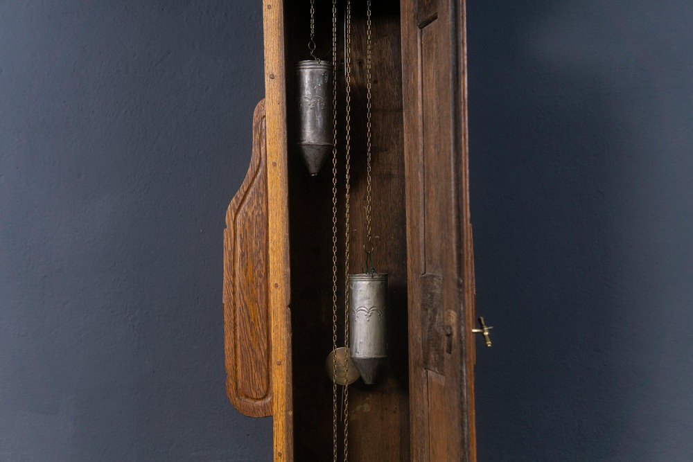 Baroque Oak Grandfather Clock for sale at Pamono