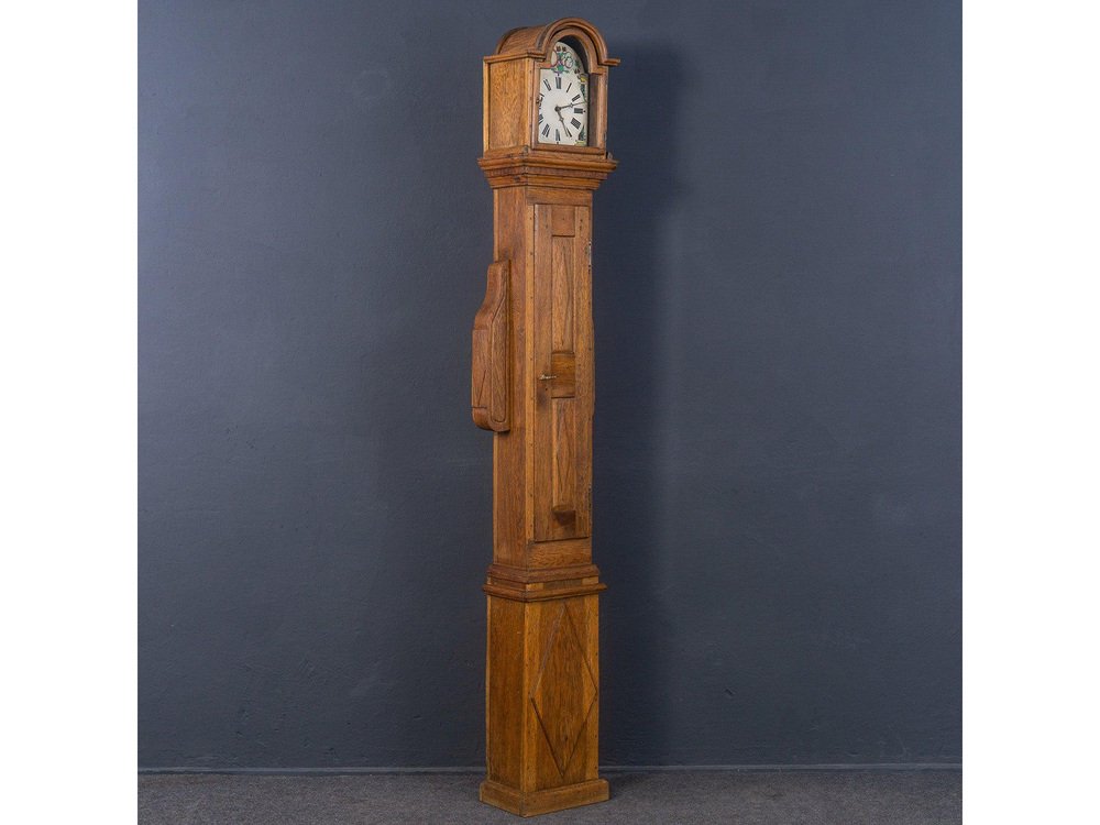 Baroque Oak Grandfather Clock for sale at Pamono