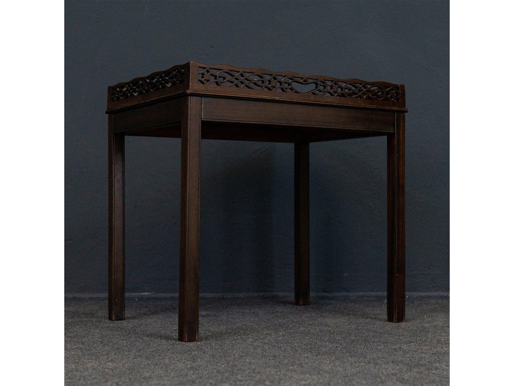 Mid-Century Mahogany Side Table for sale at Pamono