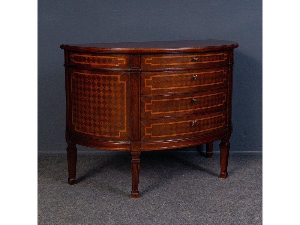 Demi Lune Dresser, 1920s-1930s for sale at Pamono