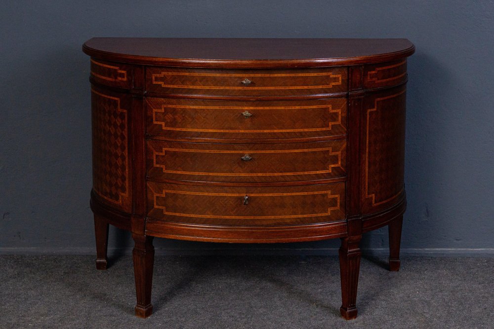 Demi Lune Dresser, 1920s-1930s for sale at Pamono