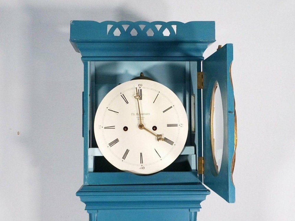 Danish Art Nouveau Grandfather Clock for sale at Pamono