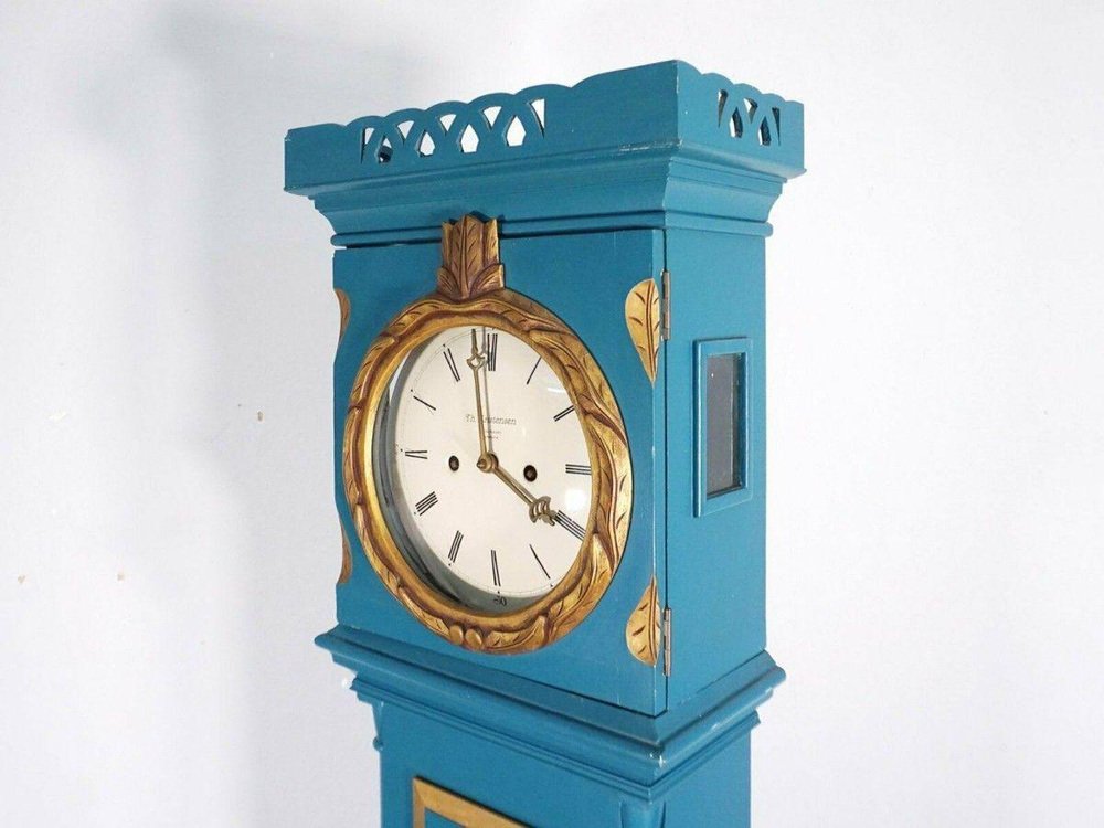 Danish Art Nouveau Grandfather Clock for sale at Pamono