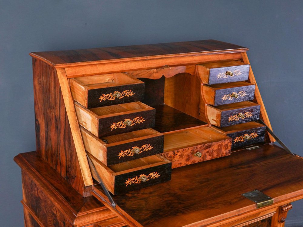 Slanted Flap Secretary Desk for sale at Pamono