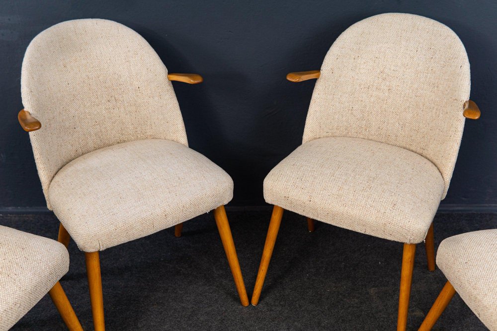 Mid-Century Cocktail Chairs, Set of 4 for sale at Pamono