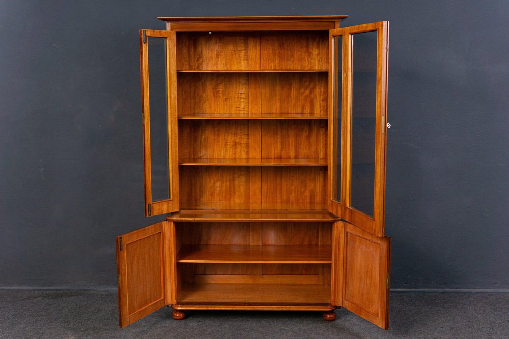 Vintage Brown Display Cabinet for sale at Pamono