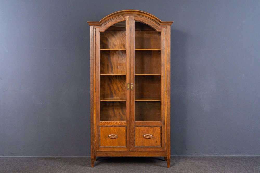 Vintage Brown Display Cabinet for sale at Pamono