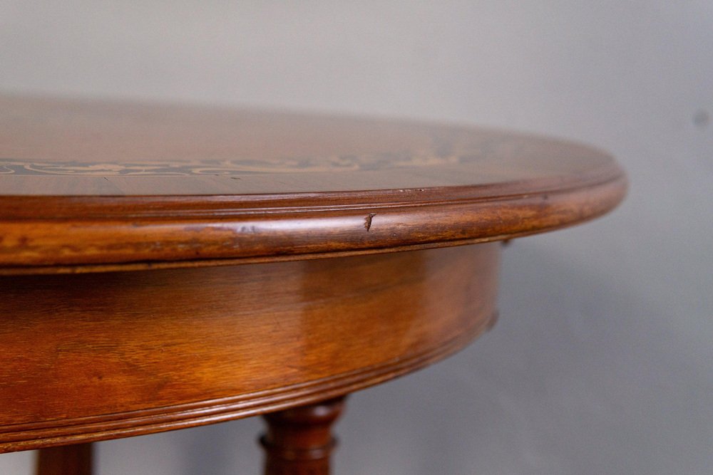 Antique Salon Table, 1900 for sale at Pamono