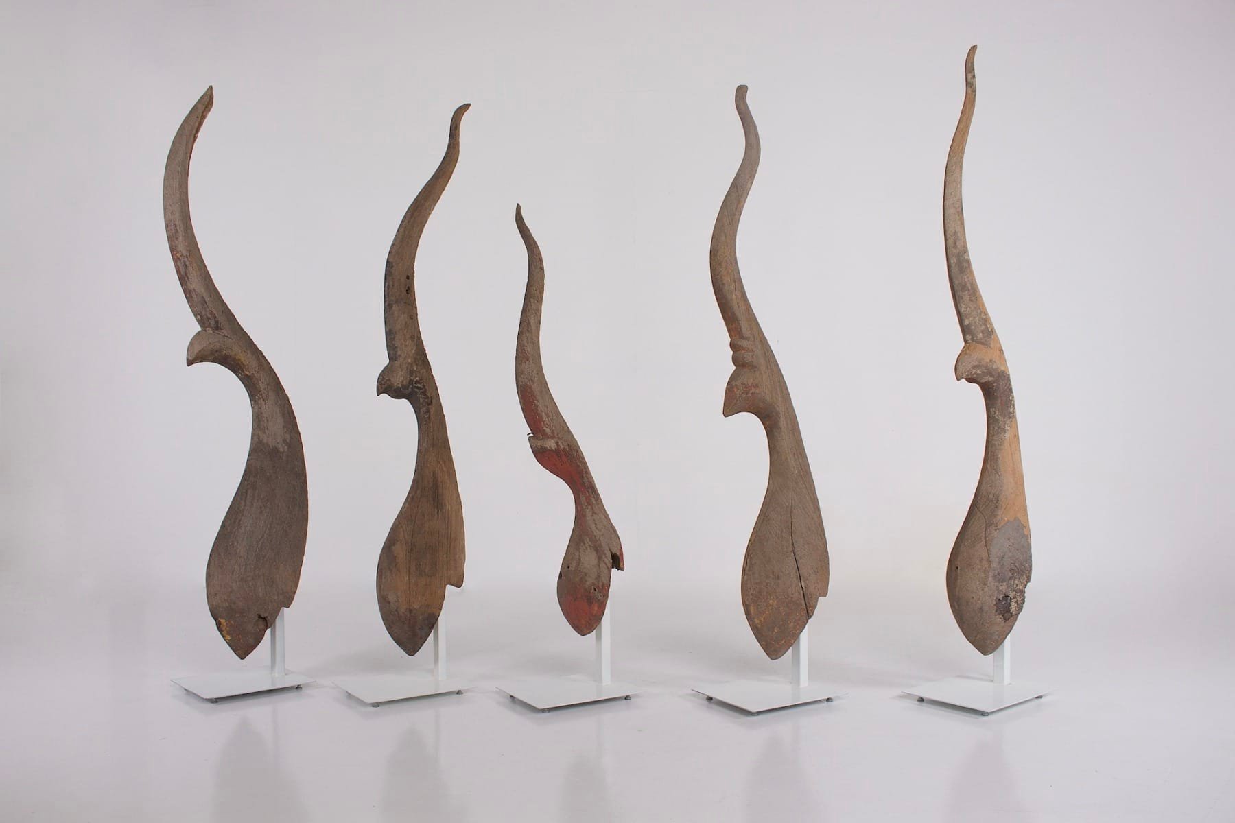 Thai Artist, Chofa Garuda Sculpture, Wood, 1920s for sale at Pamono