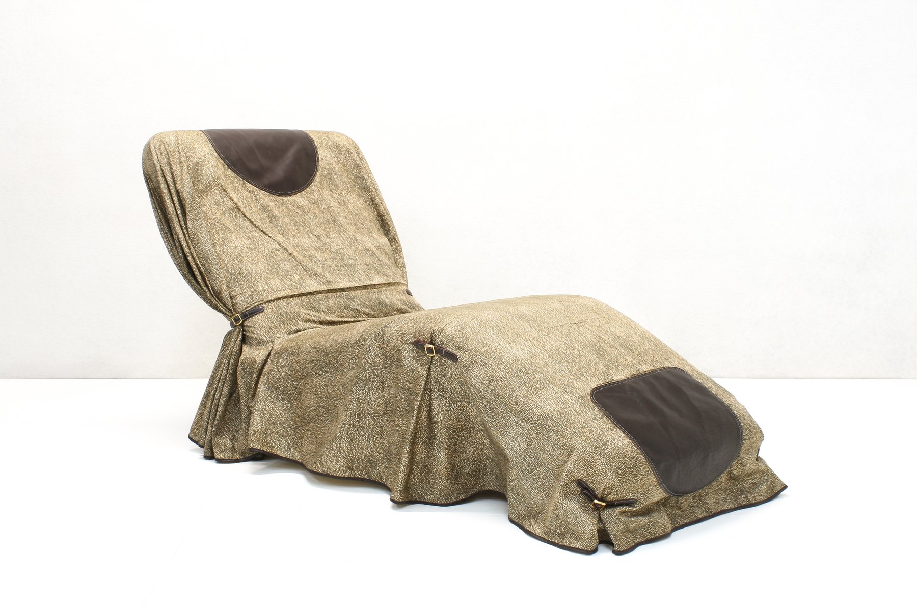 Chaise Lounge by Redwall for Borbonese and Rossi di Albizzate, 1980s for sale at Pamono