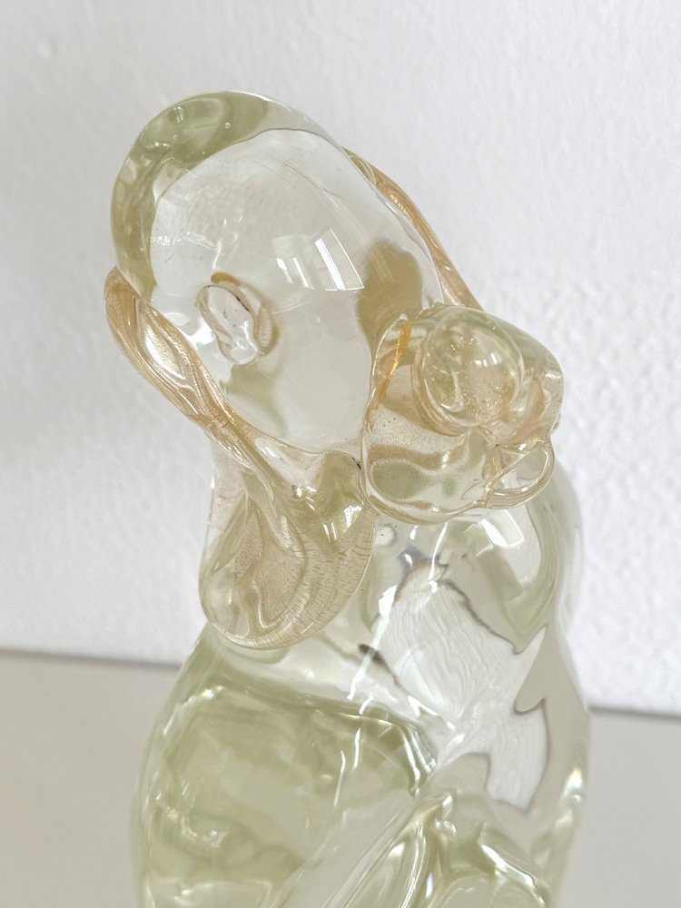 Murano Glass Sculpture of Dog by Silvano Signoretto, 1990s for sale at ...
