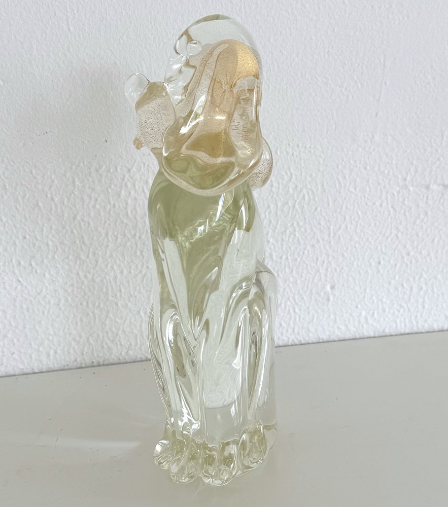 Murano Glass Sculpture of Dog by Silvano Signoretto, 1990s for sale at ...