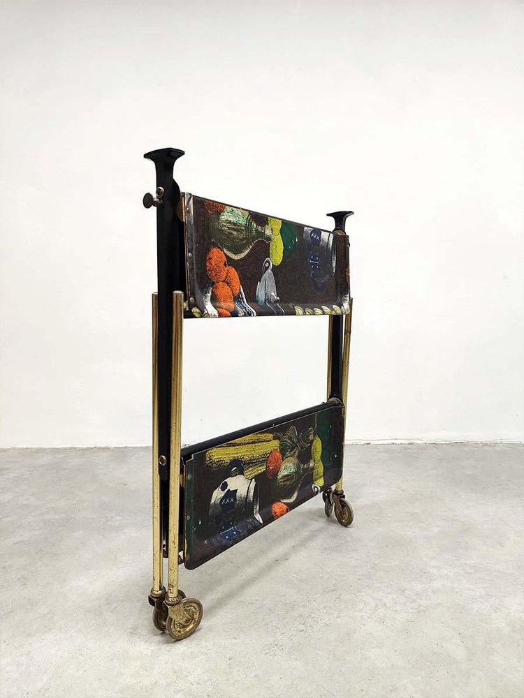 Vintage German Folding Trolley from Gerlinol Bremshey & Co., 1960s for ...