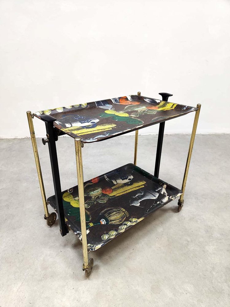 Vintage German Folding Trolley from Gerlinol Bremshey & Co., 1960s for ...