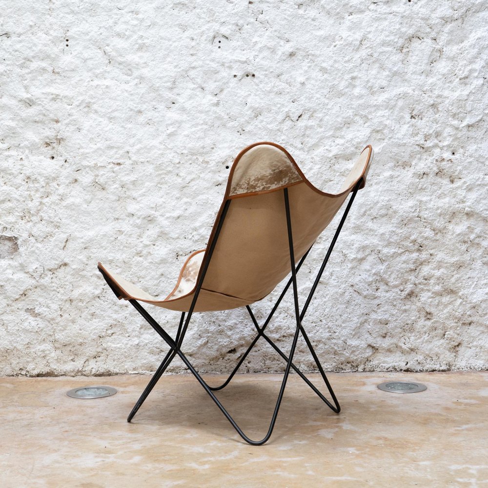 BKF Butterfly Chair in Cowhide Leather, 2000 for sale at Pamono