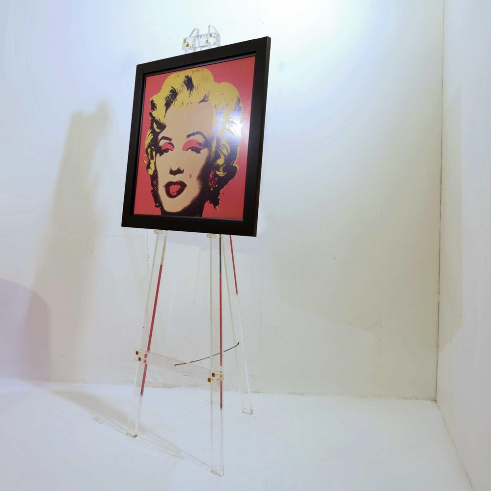 Decorative Acrylic Easel Stand for sale at Pamono