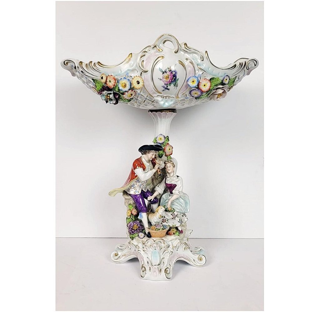 German Porcelain Centerpiece for sale at Pamono