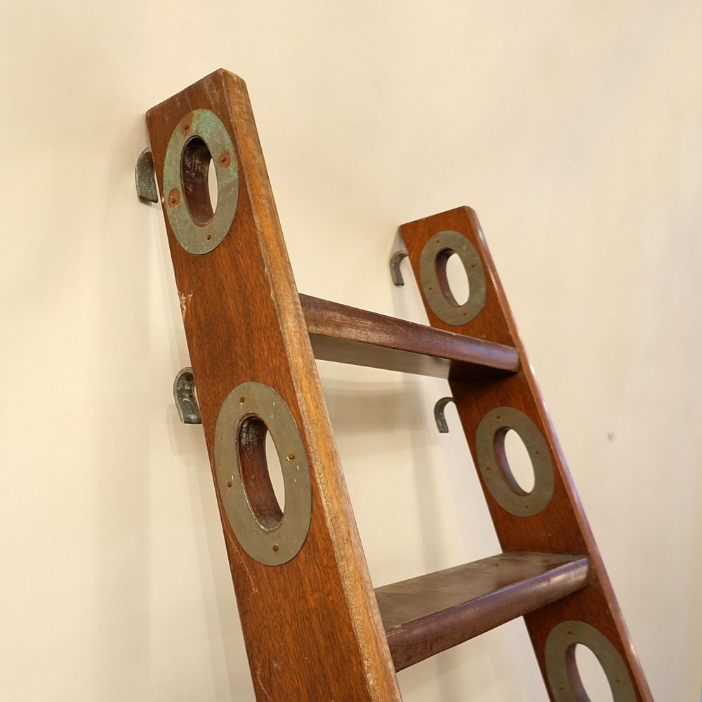 Vintage Wooden Ship Boat Ladder for sale at Pamono