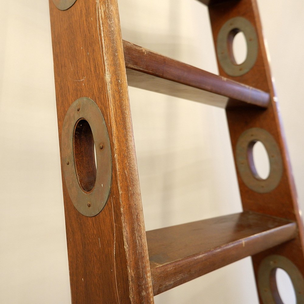 Vintage Wooden Ship Boat Ladder for sale at Pamono