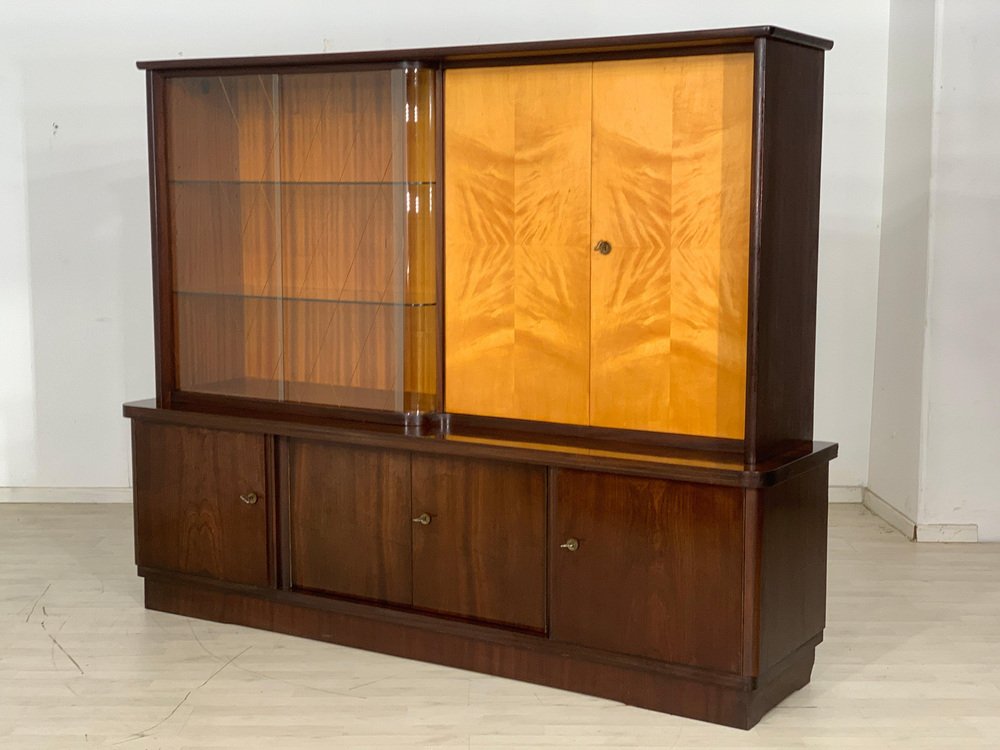 Mid-Century German Display Highboard for sale at Pamono