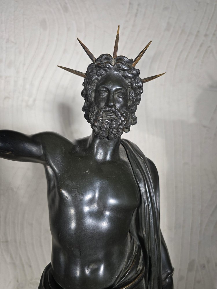 Sculpture of Jupiter, 18th Century, Bronze for sale at Pamono