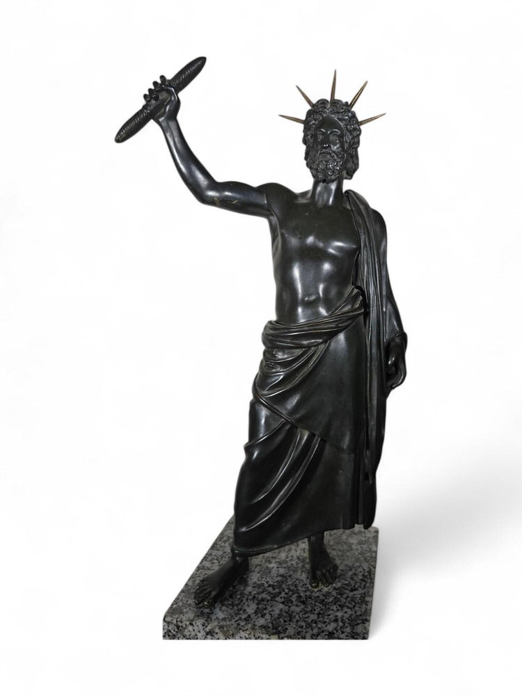 Sculpture of Jupiter, 18th Century, Bronze for sale at Pamono